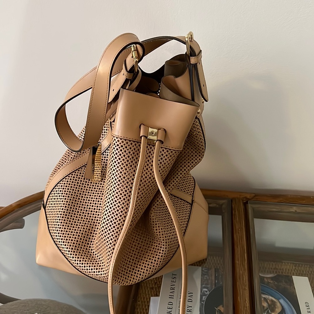 Vince Camuto Colby Drawstring Bucket Bag - Gem
